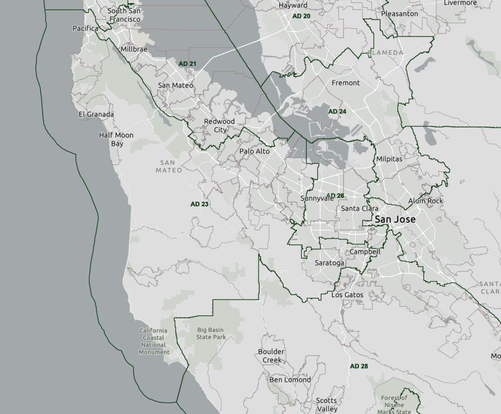 New map puts Assemblyman Marc Berman in same district as another ...